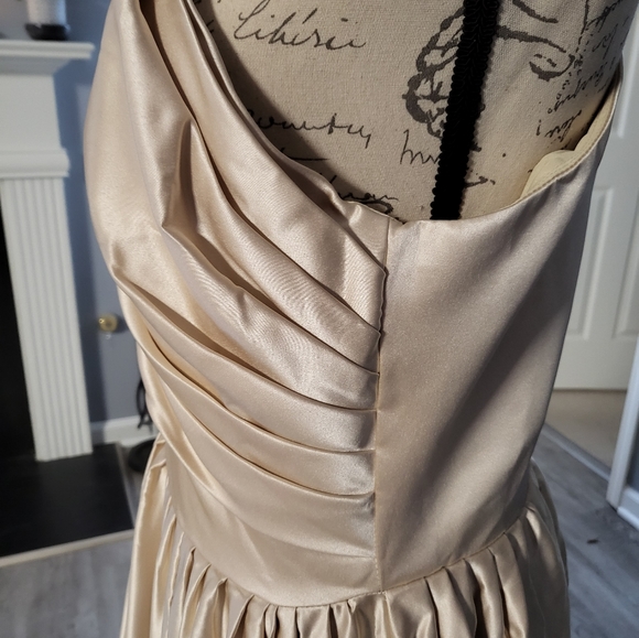 Dresses | Cream Prom Dress | Poshmark